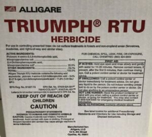 Triumph RTU Herbicide 2.5 Gal - Hendricks Feed & Seed Co., Inc